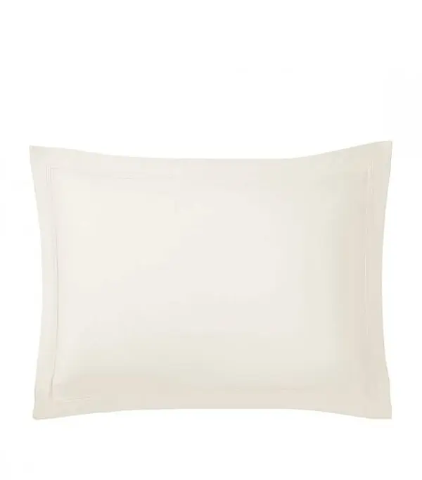 YVES DELORME Triomphe Nacre Oxford Pillowcase