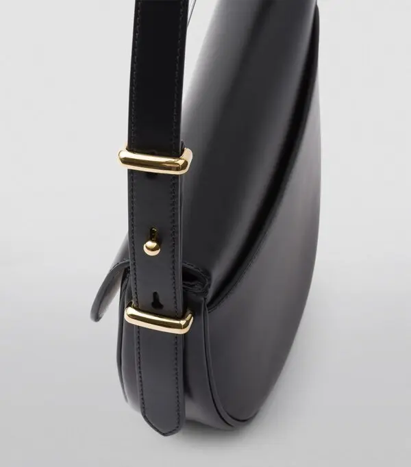 Prada Leather Shoulder Bag - Black