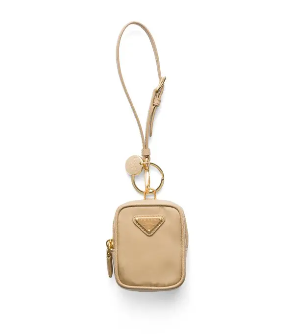 Prada Mini Re-edition 1978 Pouch - Brown