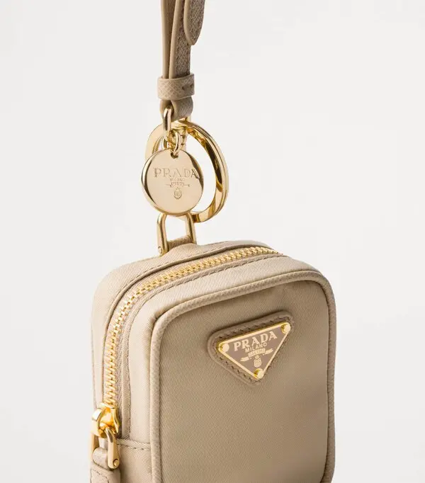 Prada Mini Re-edition 1978 Pouch - Brown
