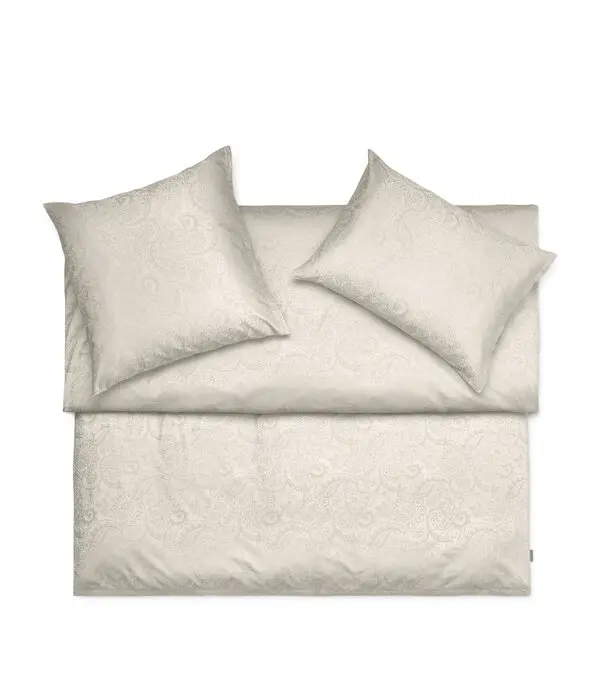 SCHLOSSBERG Paisley Talis King Duvet Cover - Neutral