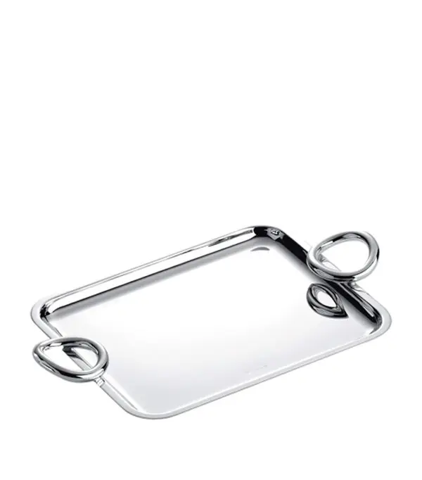 Christofle Vertigo Tray - Silver