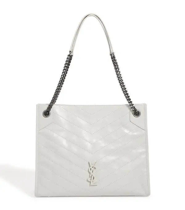 Saint Laurent Niki Shopping Bag - White