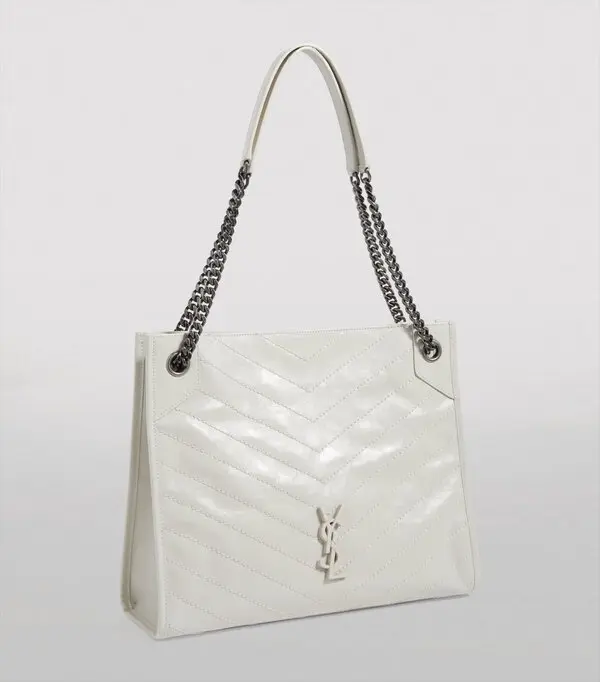 Saint Laurent Niki Shopping Bag - White