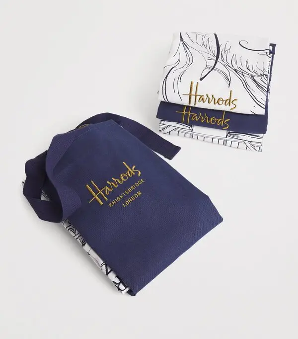 Harrods Set Of 2 Tea Towels