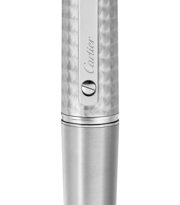 Cartier Santos De Ballpoint Pen - Silver