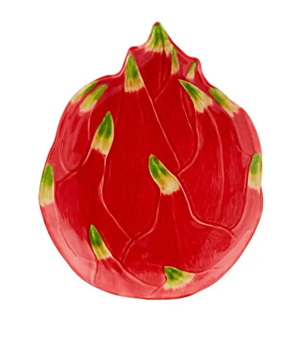 BORDALLO PINHEIRO Pitaya Dessert Plate - Red