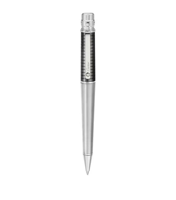 Cartier Santos De Ballpoint Pen - Silver