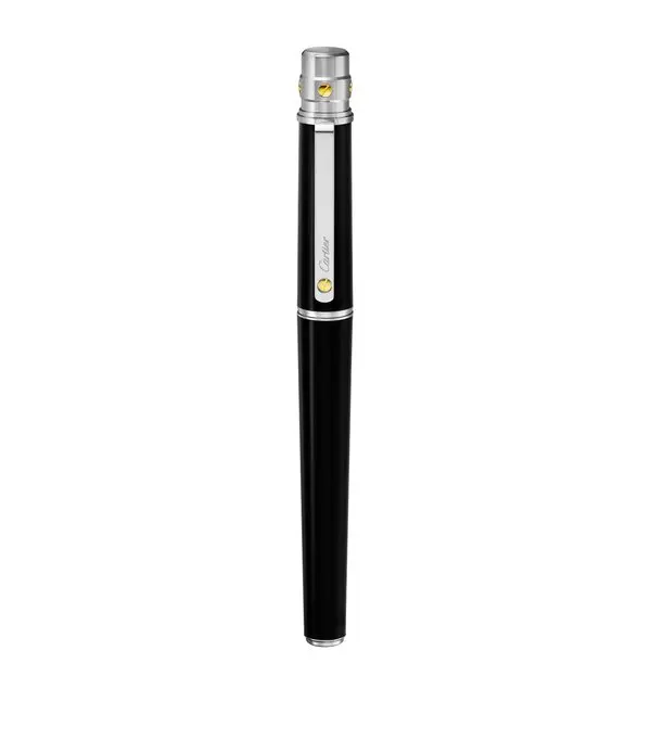 Cartier Santos De Rollerball Pen - Black