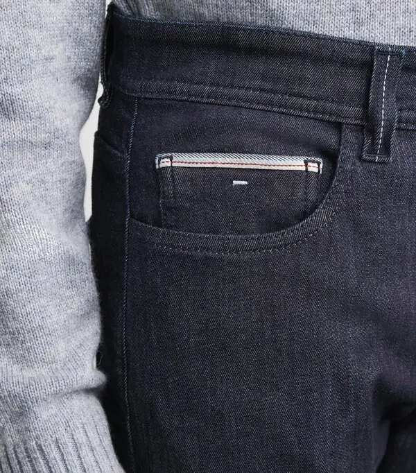 Canali Straight Leg Jeans