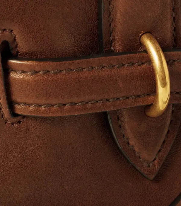 Miu Miu Nappa Leather Aventure Top-handle Bag - Brown