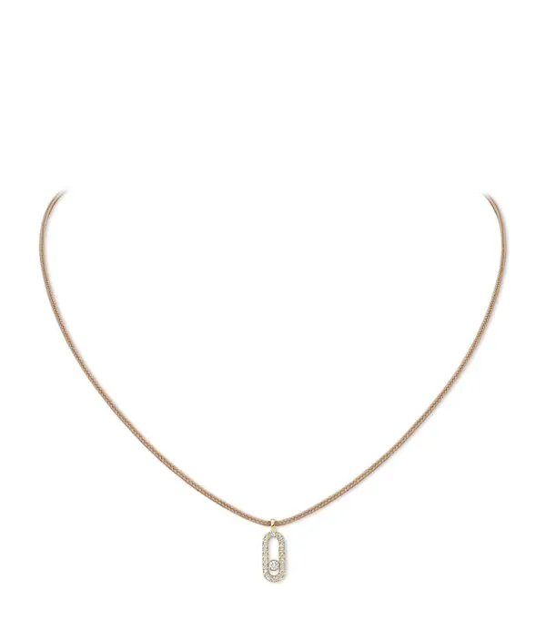Messika Cares Diamond Necklace - Gold