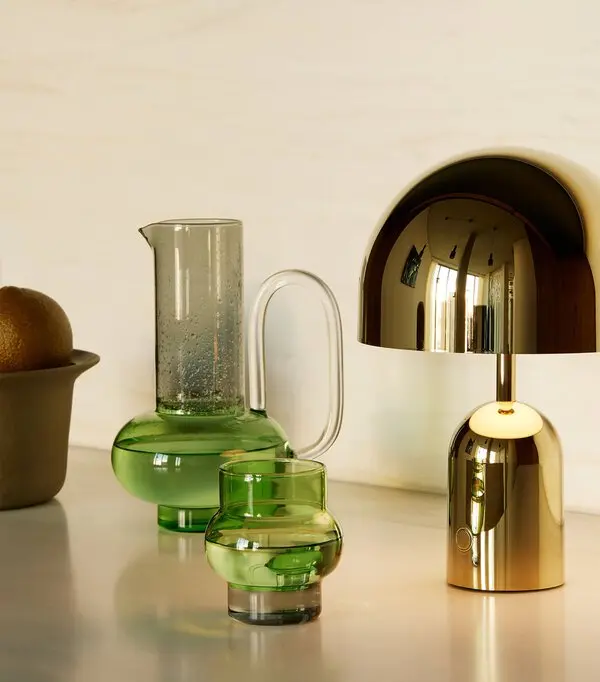 TOM DIXON Portable Bell Table Lamp - Gold