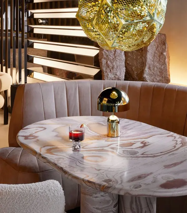 TOM DIXON Portable Bell Table Lamp - Gold