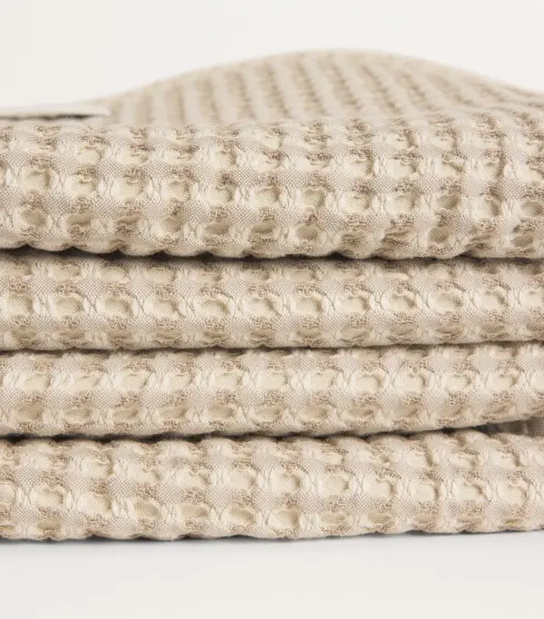 PETER REED Textured Checkers Throw