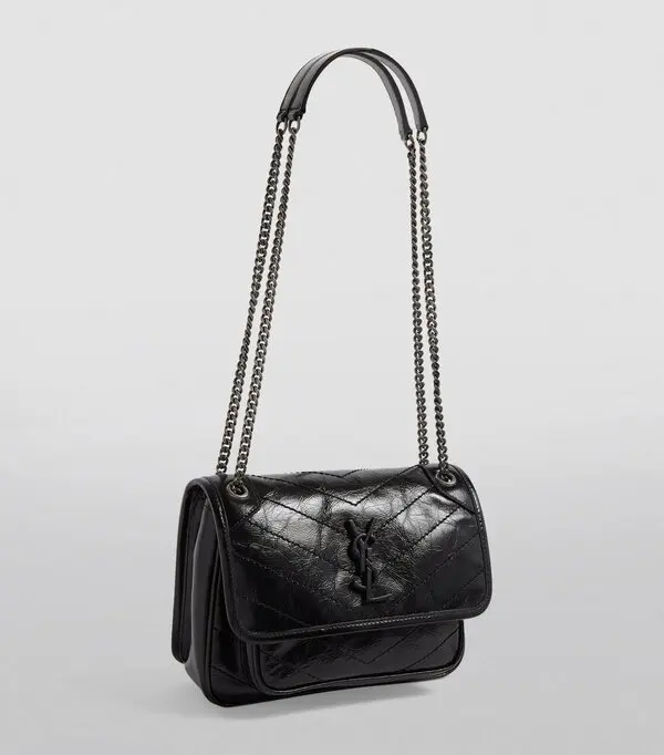 Saint Laurent Baby Niki Shoulder Bag - Black