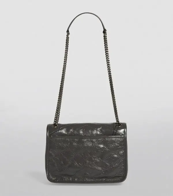 Saint Laurent Baby Niki Shoulder Bag - Grey