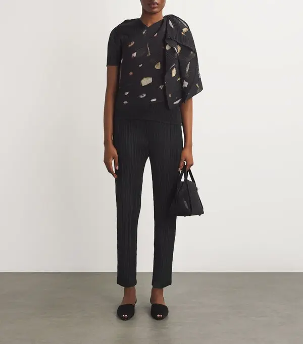 Issey Miyake Thicker Bottoms Pleated Trousers