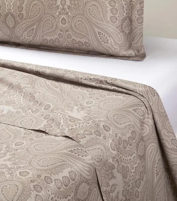 Ralph Lauren Beaumont Flat Sheet - Neutral