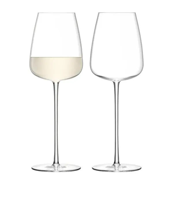 LSA INTERNATIONAL Wine Culture White Wine Glasses - Clear
