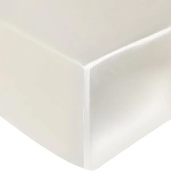 Gingerlily Silk Super King Fitted Sheet - Ivory