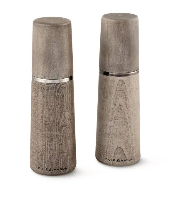 COLE & MASON Marlow Salt And Pepper Mills - Grey