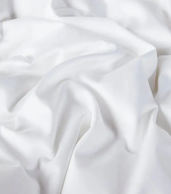 CELSO DE LEMOS Bourdon Super King Flat Sheet - White