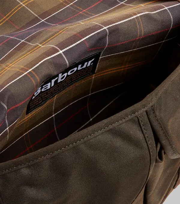Barbour Waxed Cotton Tarras Messenger Bag