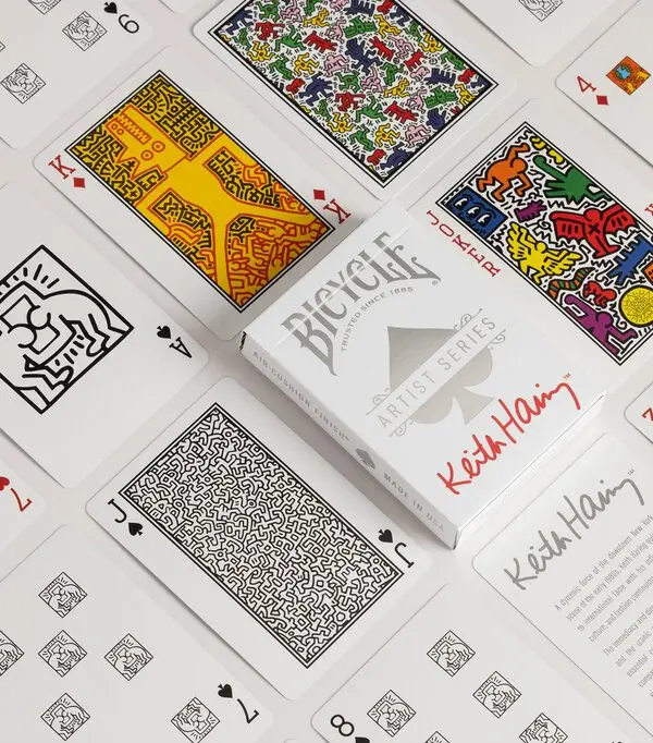 BICYCLE Artist Series Keith Haring Playing Cards