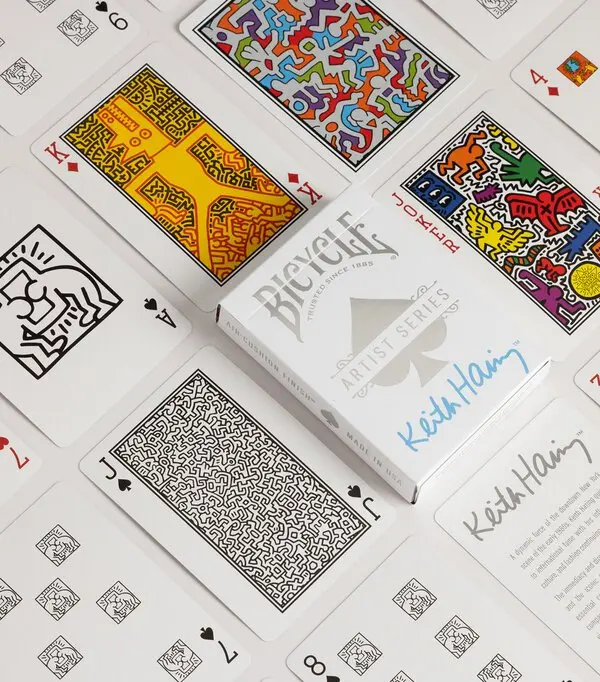 BICYCLE Artist Series Keith Haring Playing Cards