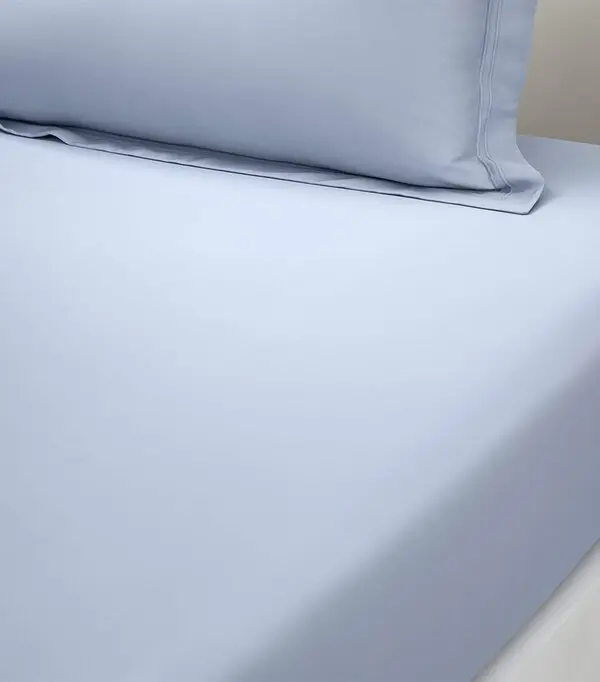 YVES DELORME Triomphe Celeste King Fitted Sheet