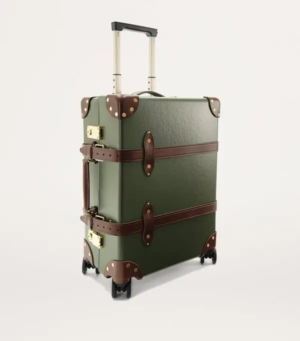 GLOBE-TROTTER Centenary 4-wheel Cabin Suitcase - Green
