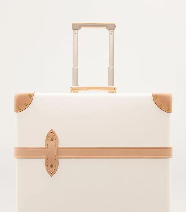 GLOBE-TROTTER Large Safari 4-wheel Suitcase - Ivory