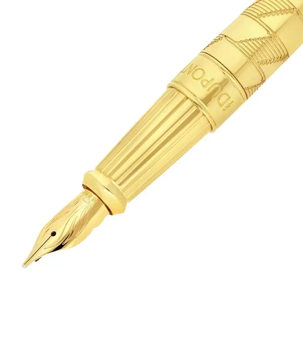 S.t. Dupont Large Line D Eternity Monogram 1872 Fountain Pen