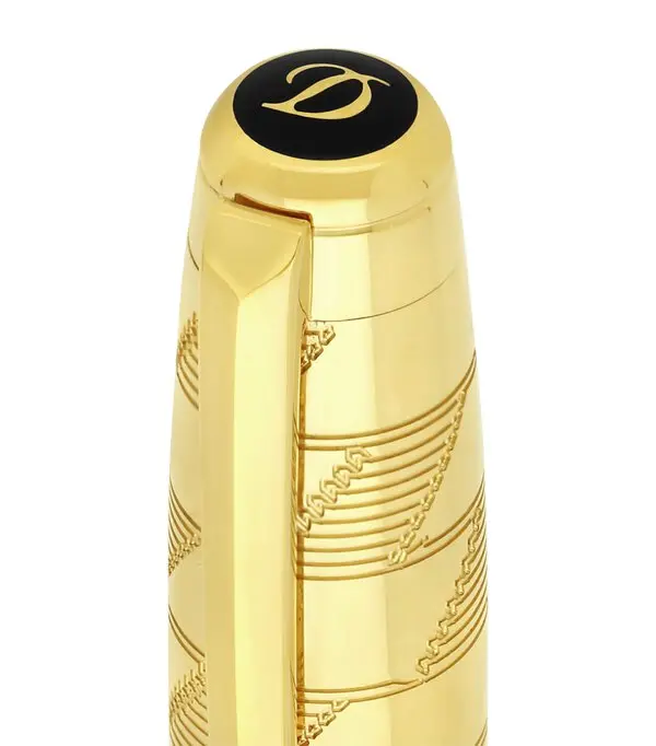 S.t. Dupont Large Line D Eternity Monogram 1872 Fountain Pen