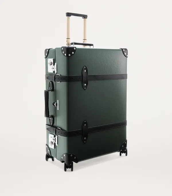 GLOBE-TROTTER Large 4-wheel Suitcase - Green