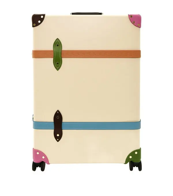 GLOBE-TROTTER X Golf Le Fleur* Large 4-wheel Suitcase - Ivory