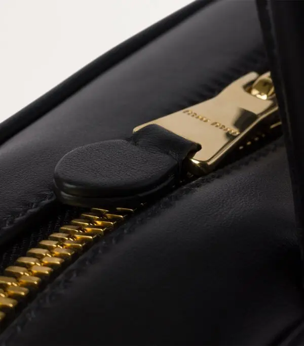 Miu Miu Leather Top-handle Bag - Black