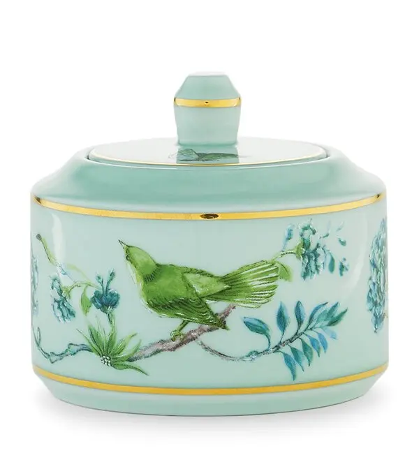 AQUAZZURA Secret Garden Sugar Bowl - Green