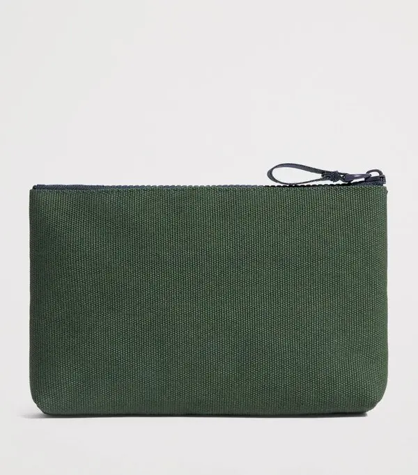 Harrods Logo Pouch - Green