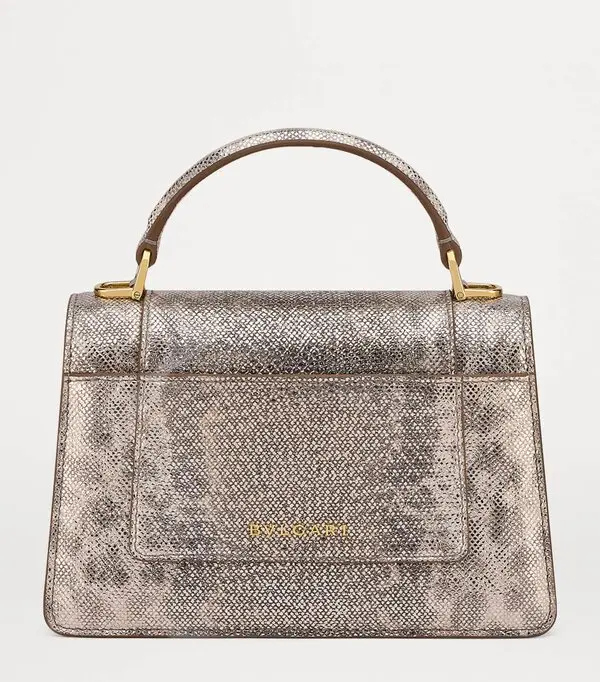 BVLGARI Serpenti Forever Top-handle Bag - Beige