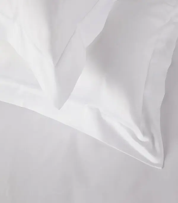 CELSO DE LEMOS Capela Super King Fitted Sheet - White