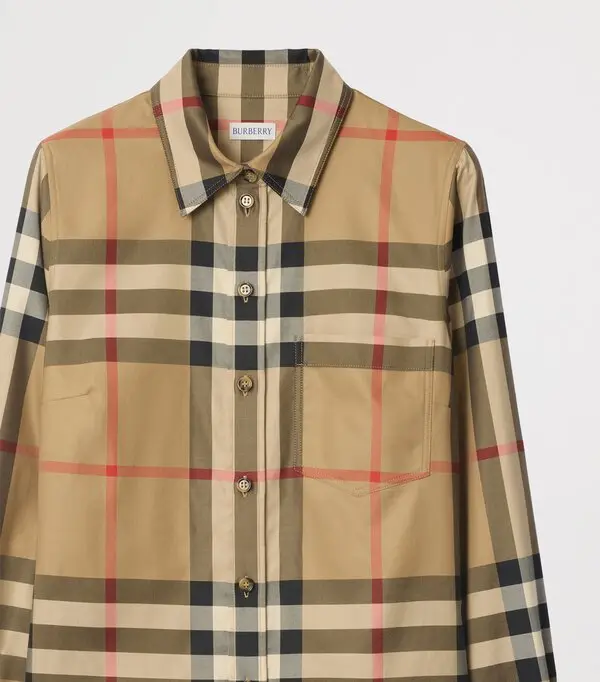 Burberry Cotton Check Shirt