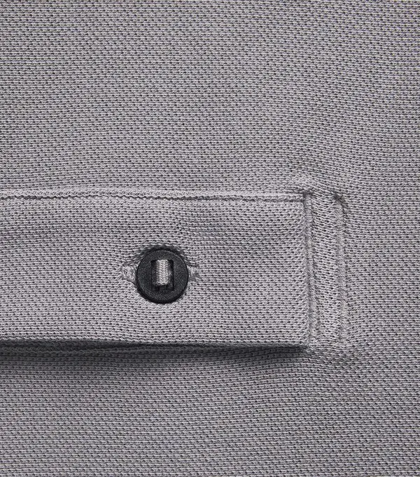 Canada Goose Logo Beckley Polo Shirt - Grey