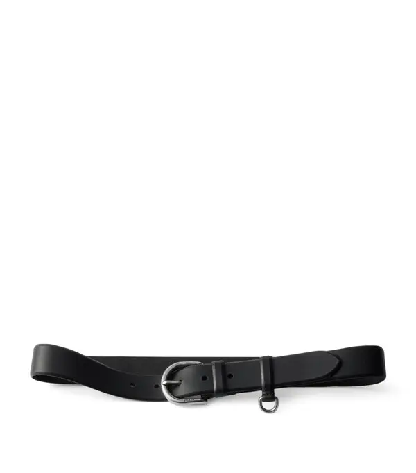 Prada Leather Belt - Black