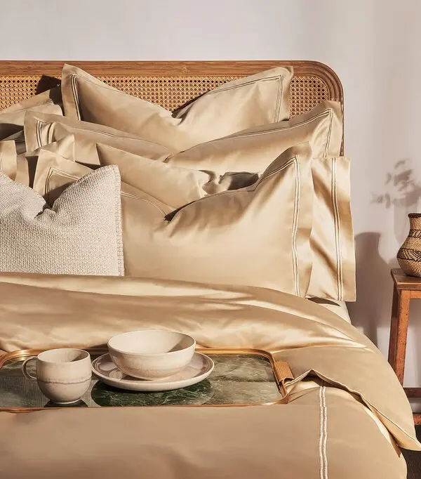 PETER REED Cotton Pendle Fitted Sheet - Neutral