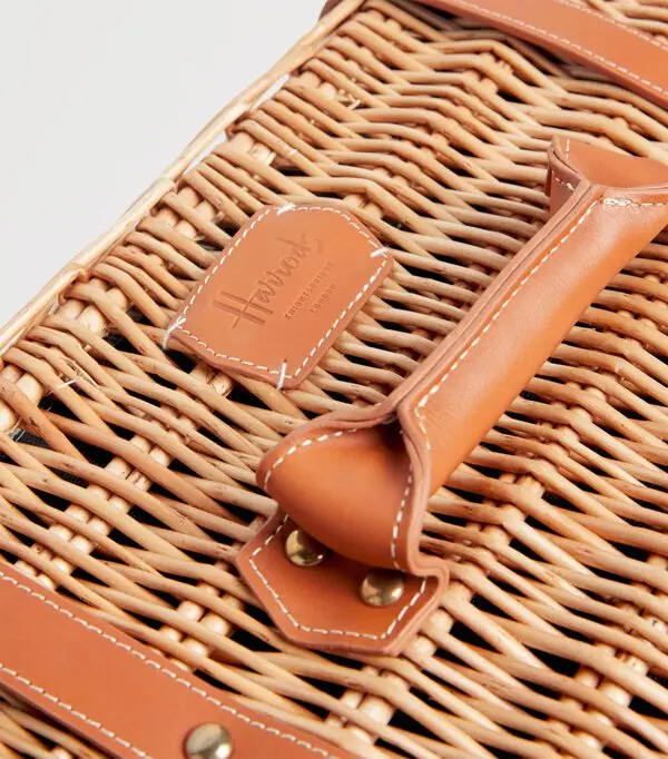 Harrods Fitted Picnic Basket For Two