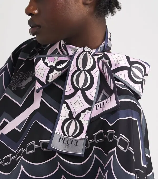 Emilio Pucci Silk Printed Scarf