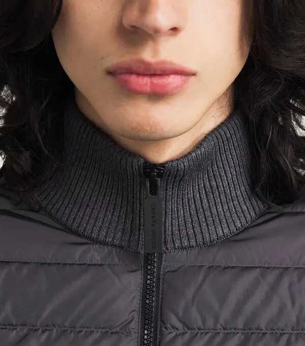 Canada Goose Down-merino Wool Hybridge Puffer Jacket - Grey
