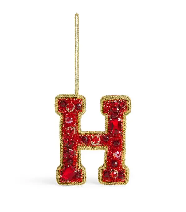 Tinker Tailor Embellished H Tree Decoration